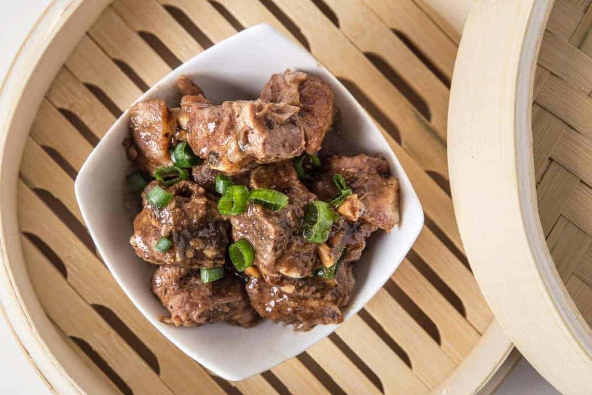 Pressure Cooker Spare Ribs with Black Bean Sauce | Amy + Jacky