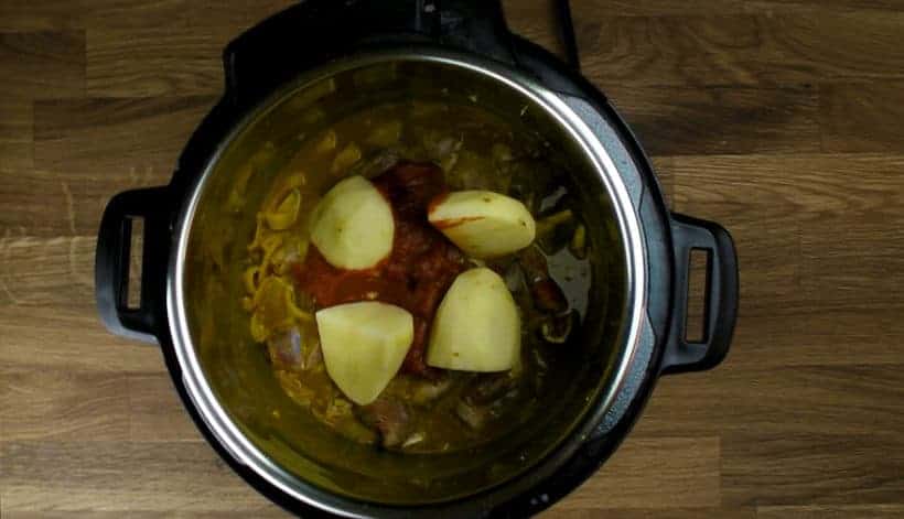 Pressure Cooker Curry Goat (Instant Pot Goat Curry) | Amy + Jacky