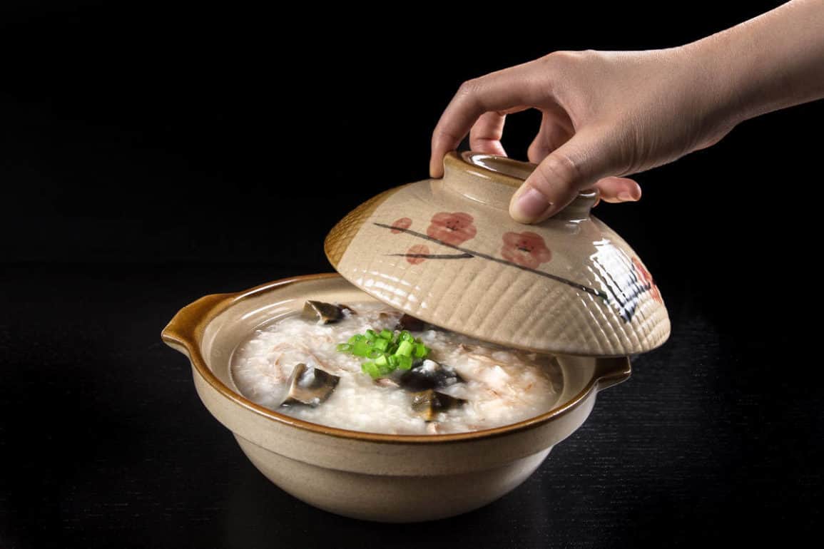 Chinese Century Egg & Pork Congee 皮蛋瘦肉粥 | Amy + Jacky