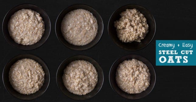 Instant Pot Steel Cut Oats (with Overnight Method) | Amy + Jacky