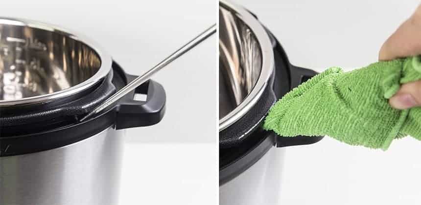 4 Steps to Cleaning Instant Pot (Photo Guide with Tips) | Amy + Jacky