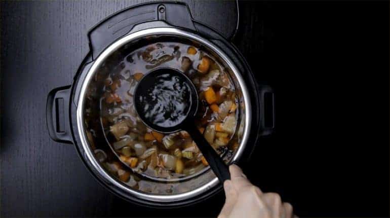 Instant Pot Vegetable Stock (Pressure Cooker) | Amy + Jacky