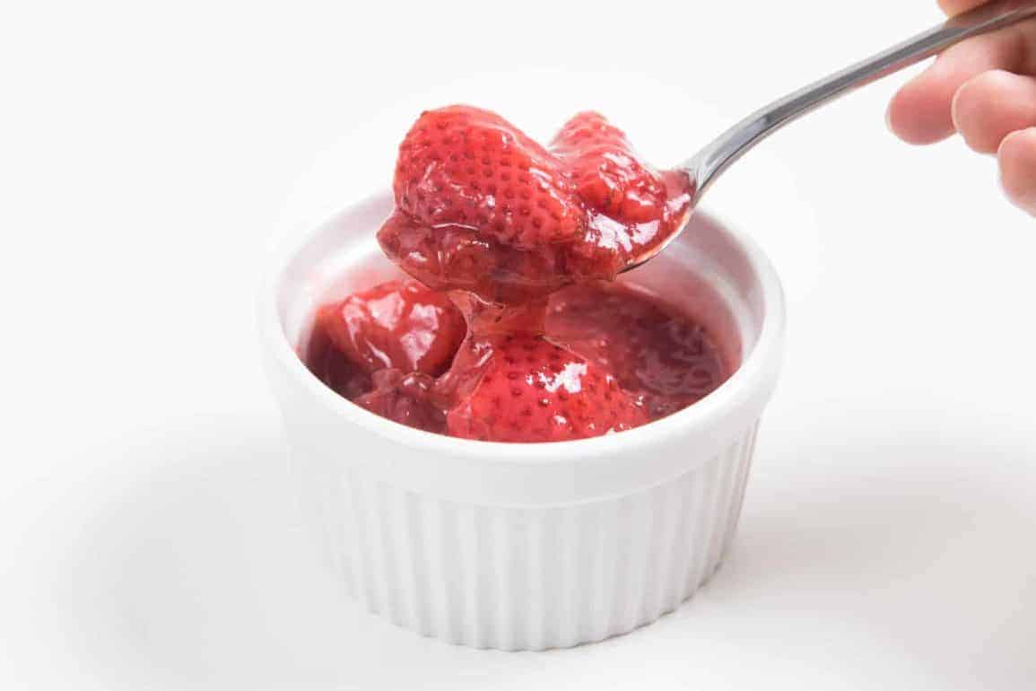 Instant Pot Strawberry Compote | Tested by Amy + Jacky
