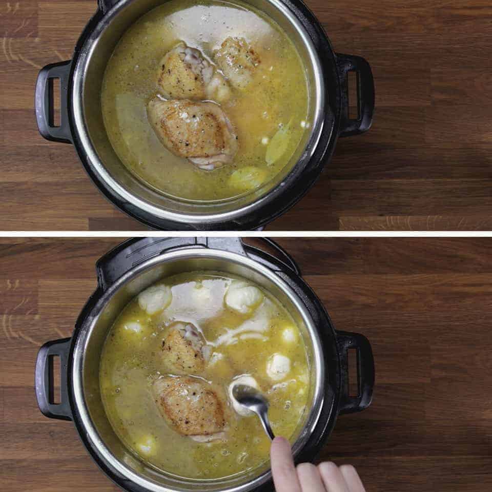 Instant Pot Chicken and Dumplings | Tested by Amy + Jacky
