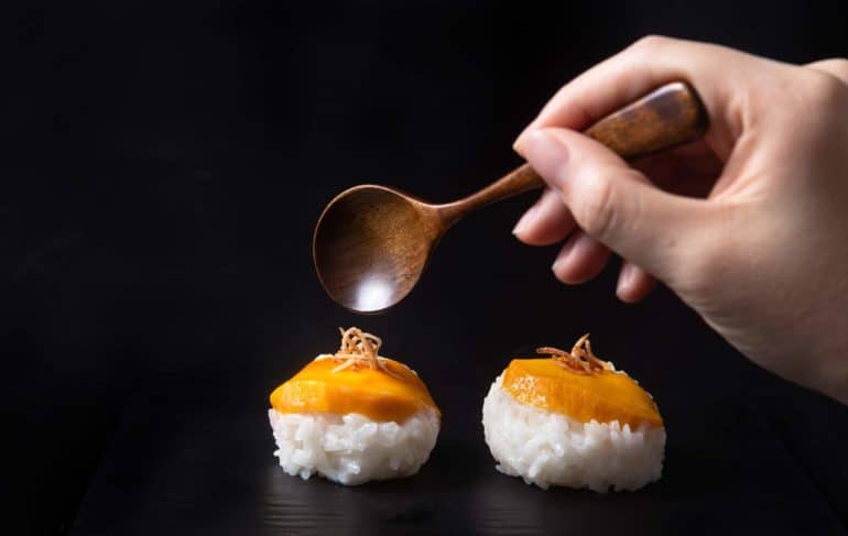 Instant Pot Mango Sticky Rice (No Soaking!) | Amy + Jacky