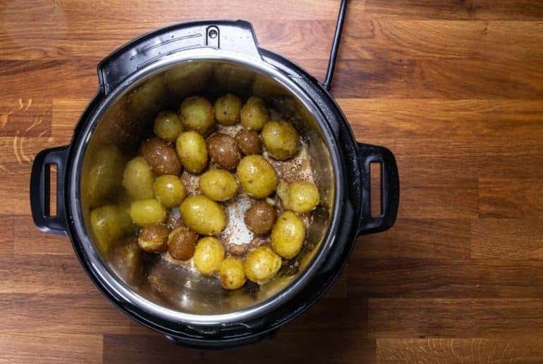 Instant Pot Roasted Potatoes - Tested by Amy + Jacky