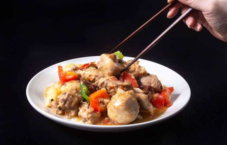 Instant Pot Chinese Chicken Stew (Dapanji) - Amy + Jacky