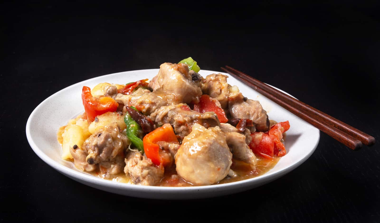 Instant Pot Chinese Chicken Stew (Dapanji) - Amy + Jacky