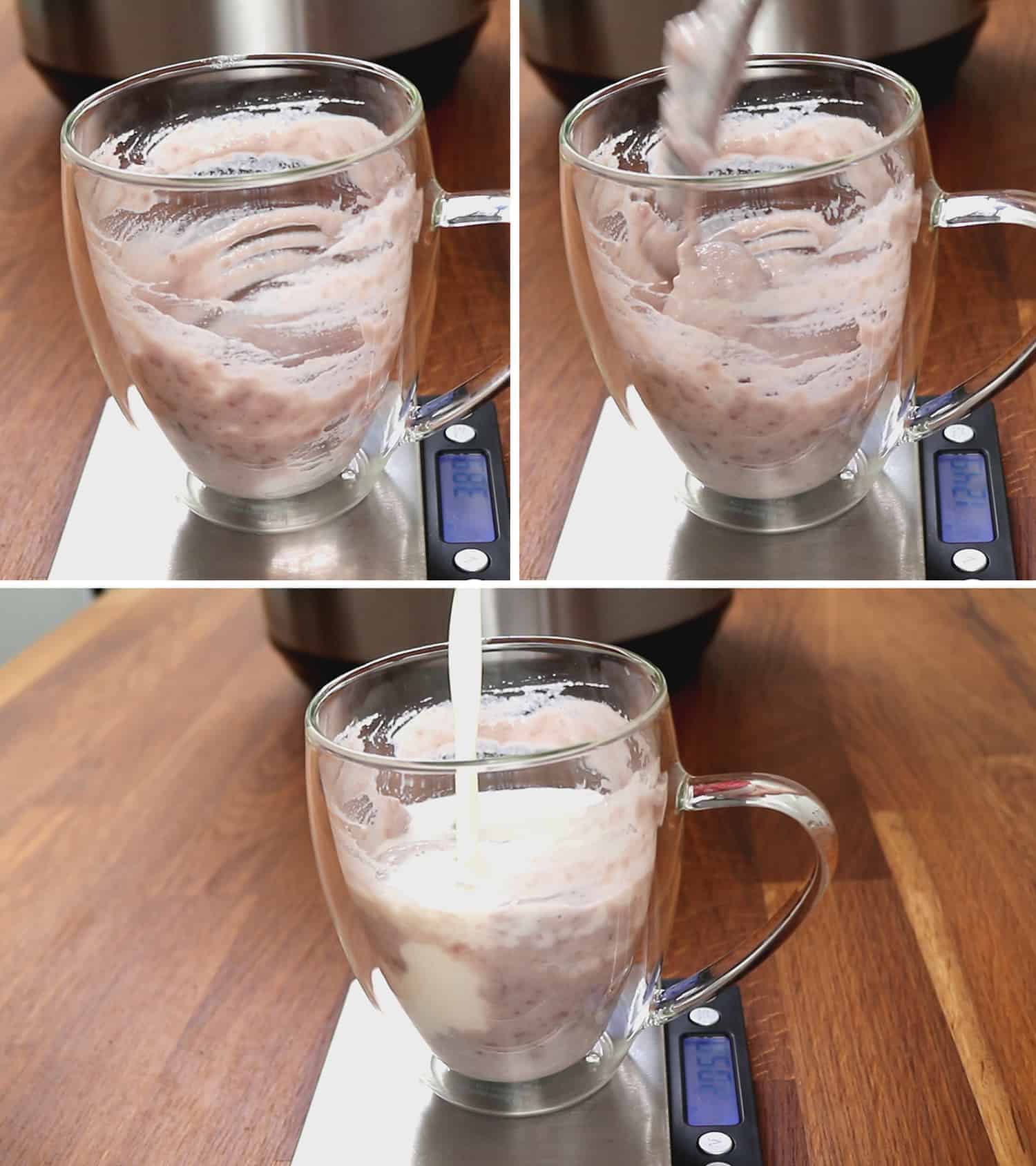 Instant Pot Creamy Sweet Taro Milk (香濃芋頭鮮奶) - Amy + Jacky