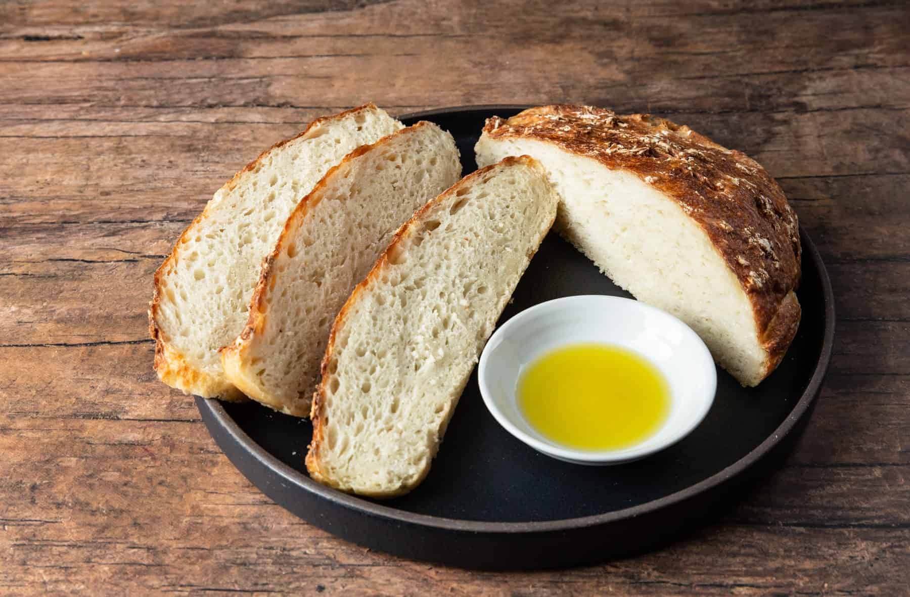 Instant Pot Bread #15 (4-Ingredient No-Knead) - Tested by Amy + Jacky