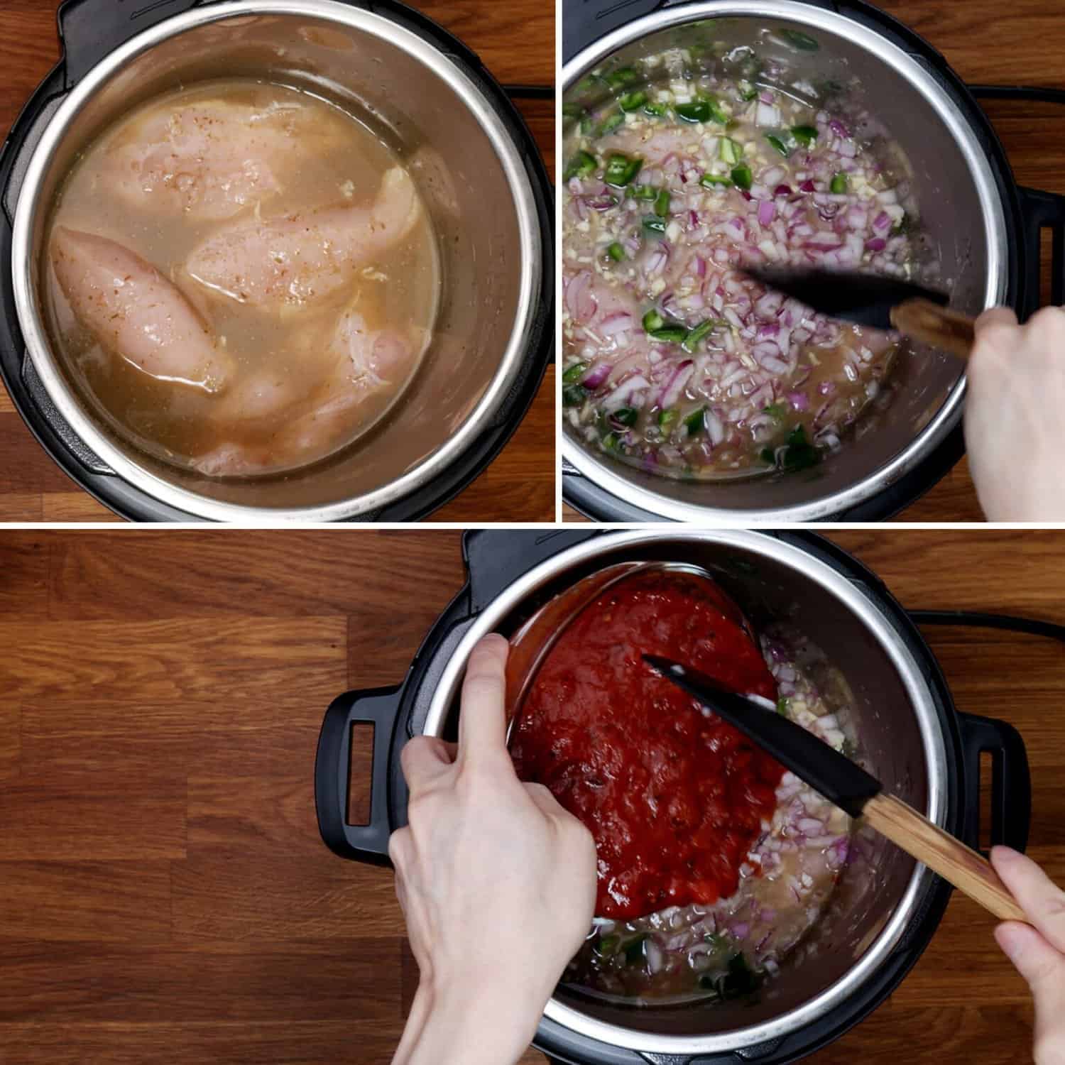 Instant Pot Salsa Chicken - Tested by Amy + Jacky