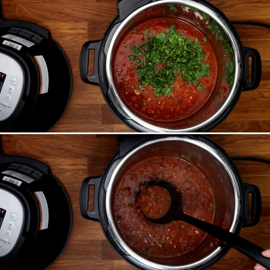 Instant Pot Salsa Chicken - Tested by Amy + Jacky