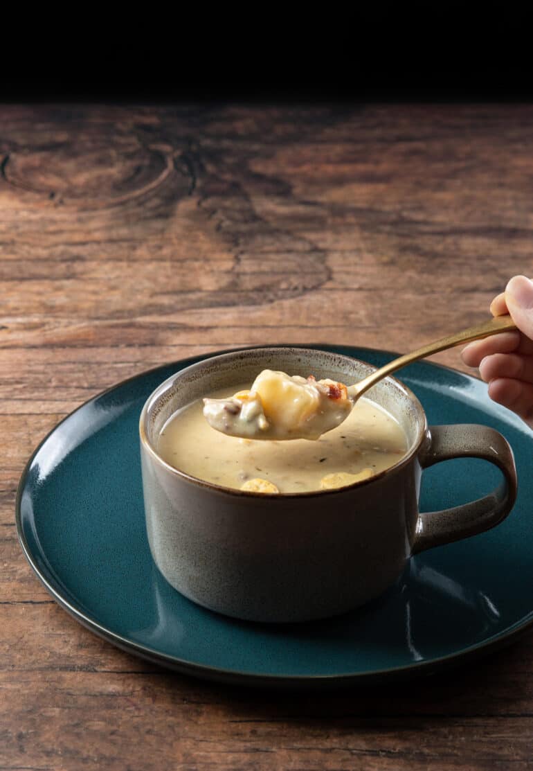 Instant Pot Clam Chowder - Tested by Amy + Jacky