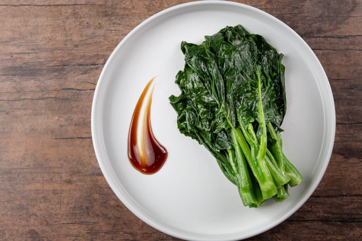 Perfect Chinese Broccoli with Oyster Sauce (Gai Lan) - Amy + Jacky