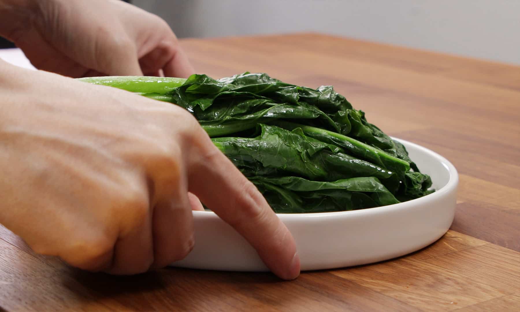Perfect Chinese Broccoli with Oyster Sauce (Gai Lan) - Amy + Jacky