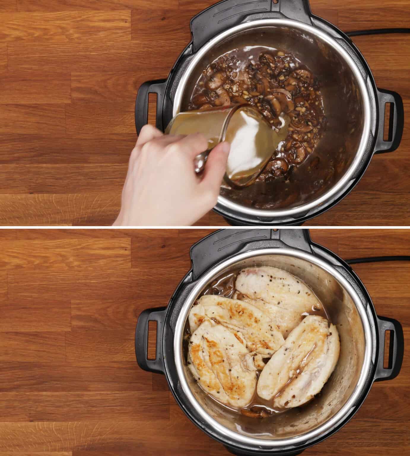 Instant Pot Chicken Marsala - Tested by Amy + Jacky