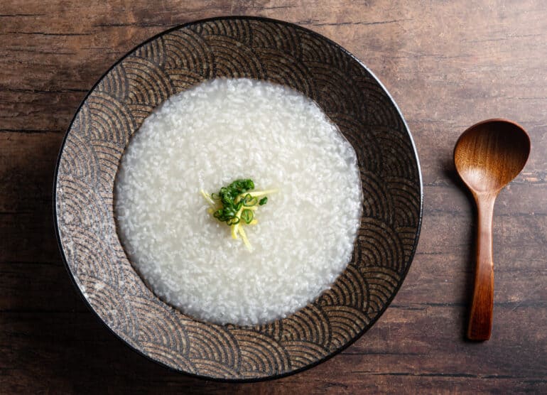 Instant Pot Japanese Rice Porridge (Okayu) | Amy + Jacky